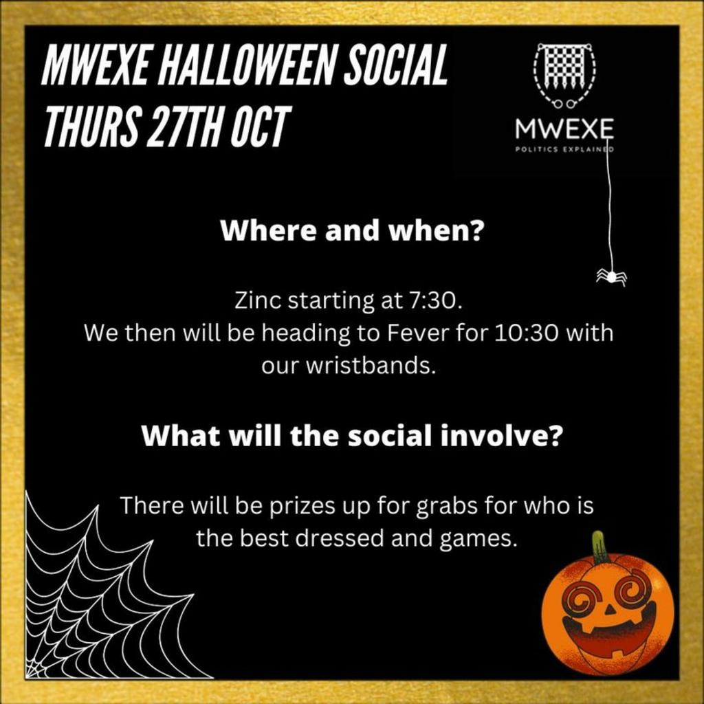 Model Westminster Halloween Social Tickets On Thursday 27 Oct UoE model-westminster-halloween-social-tickets-on-thursday-27-oct-uoe