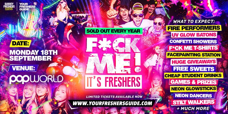 Popworld Guildford tickets and events | FIXR