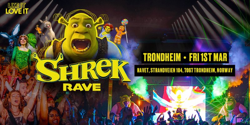 Shrek Rave Europe Tickets – Shrek Rave Official