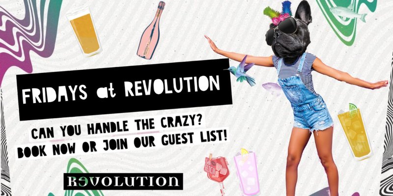 Revolution Cambridge tickets and events | FIXR