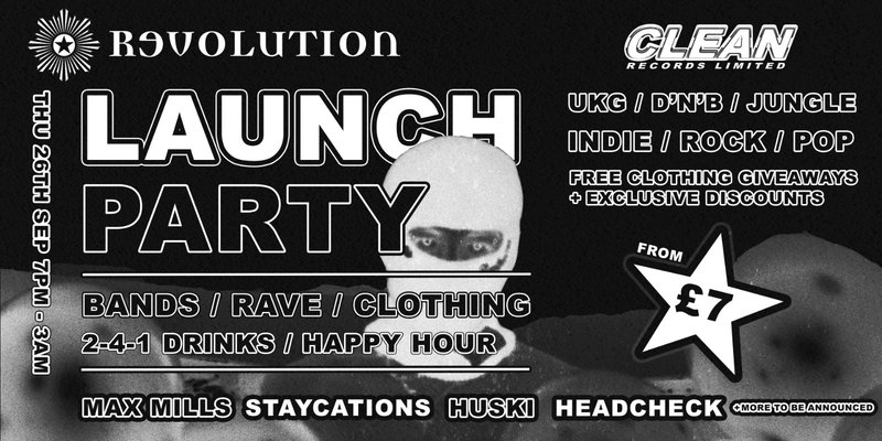 Revolution Cambridge tickets and events | FIXR