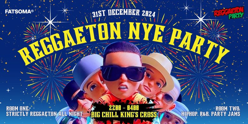 Reggaeton NYE Party (London) 2024 billets sur mardi 31 déc. | Reggaeton Party | FIXR