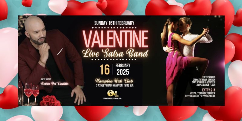 SALSA DANCING WITH CARLOS + SALSA BAND + ROBIN DEL CASTILLO Tickets am ...