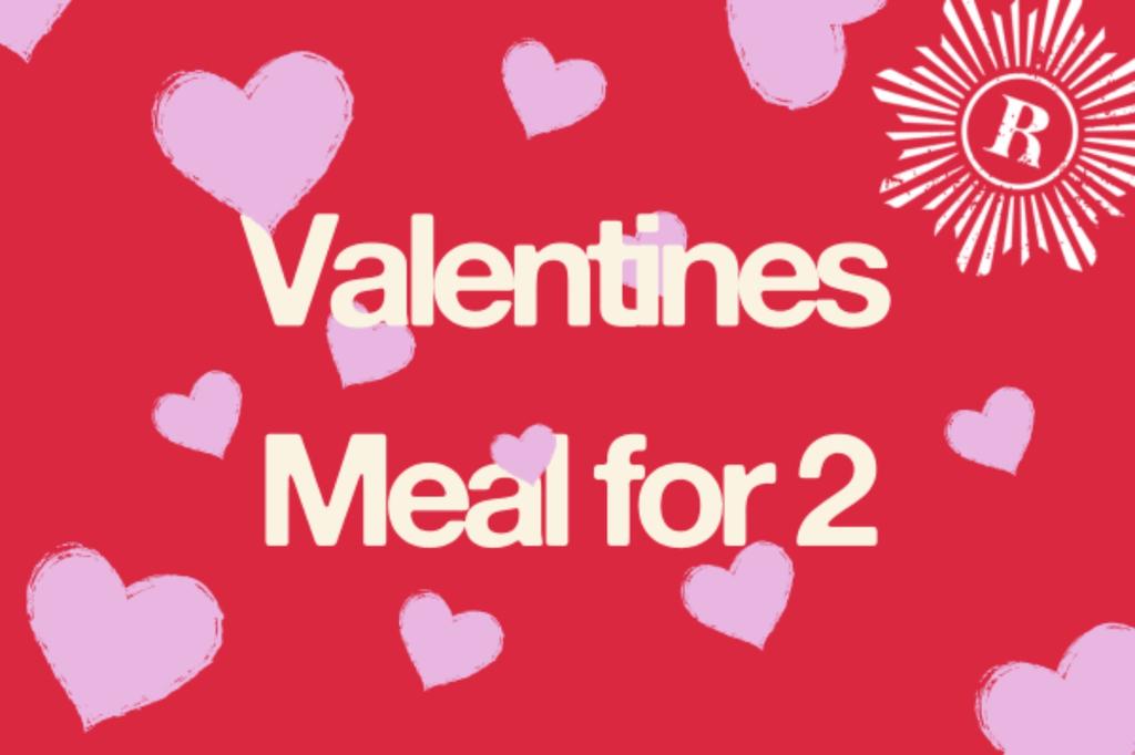 Valentines Meal for 2 tickets on Friday, Feb 14 | Revolution Exeter | FIXR