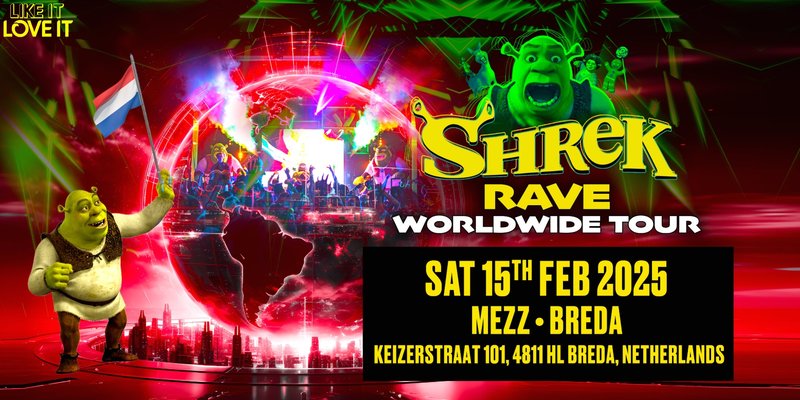 Shrek Rave Is Coming To Breda! Tickets am Samstag, 15. Feb. | SHREK ...
