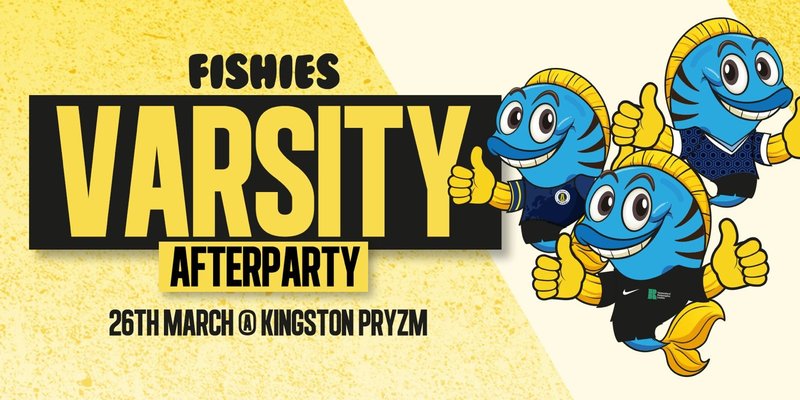 Fishies Kingston THE VARSITY AFTER PARTY tickets on Wednesday, Mar 26 ...
