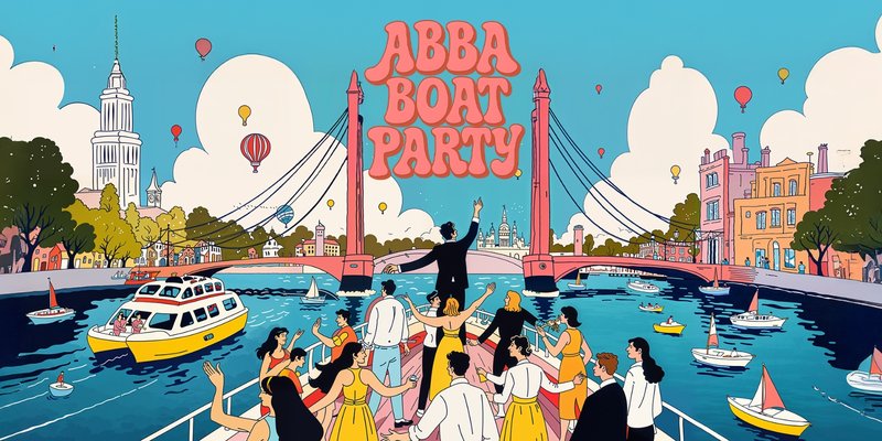 ABBA Boat Party London - 14th August 2026 tickets on Friday 14 Aug ...