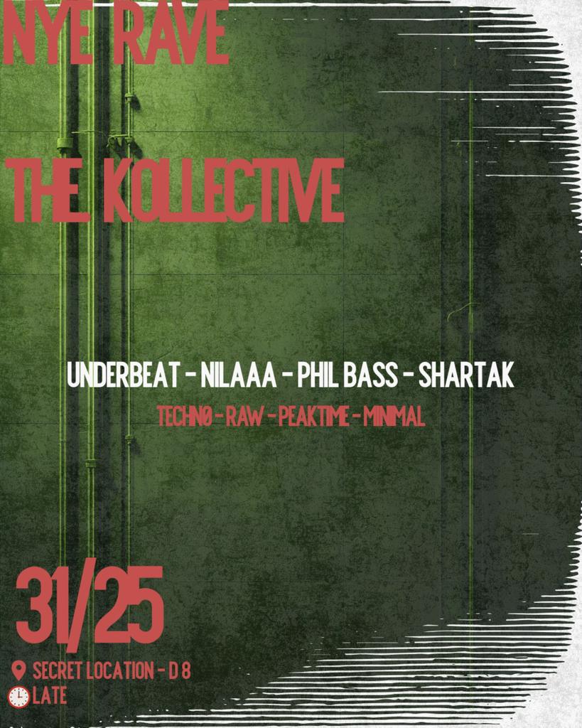 The Kollective NYE Rave tickets on Wednesday 31 Dec | The Kollective | FIXR