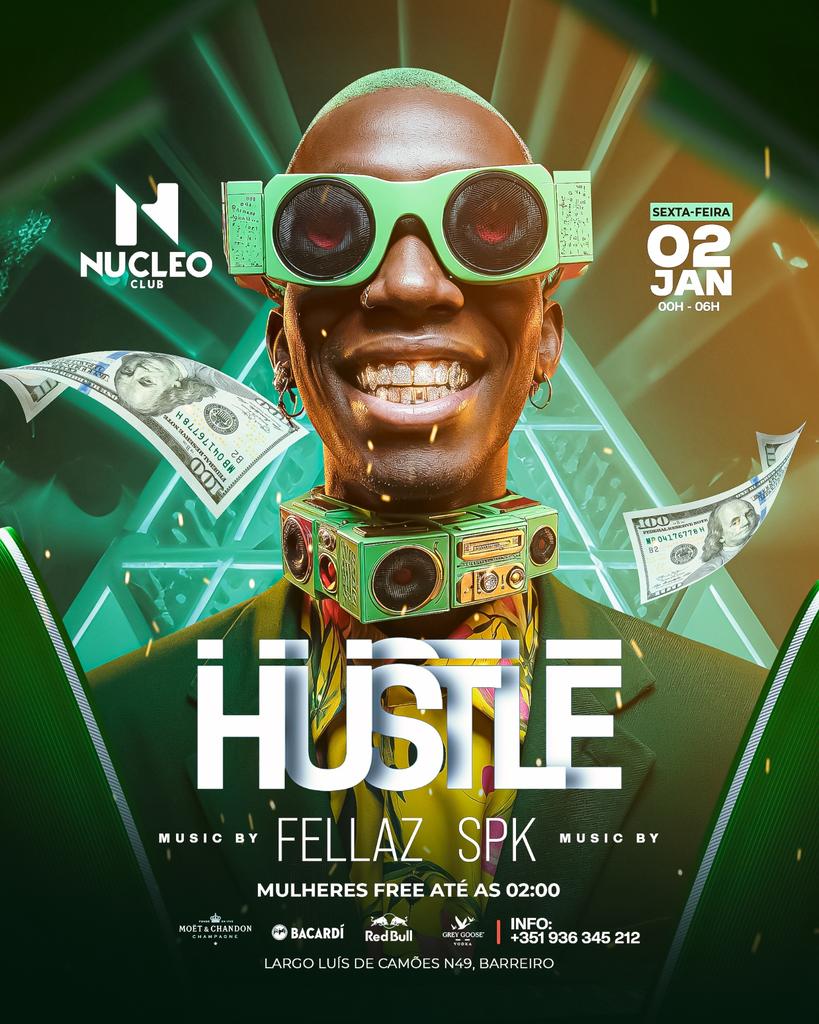 Hustle Barreiro tickets on Friday 2 Jan | Hustle.pt | FIXR